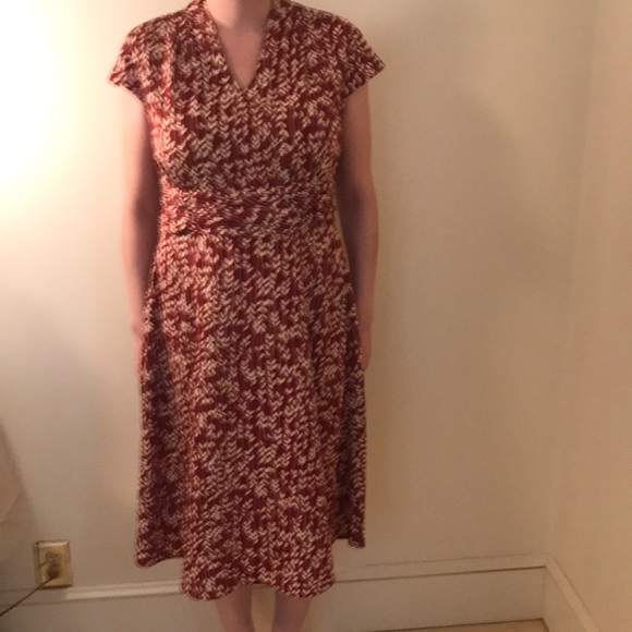 NorthStyle | Dresses | North Style 95s Style Vneck Empire Waist Dress ...